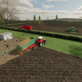 Small Chicken Coop v1.0.0.0 - FS25 / FS22 Mod