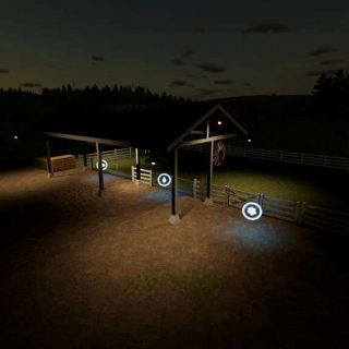 Small Horse Barn v1.0.0.0 - FS25 / FS22 Mod