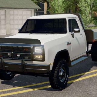 Dodge RAM First Gen Flatbed v2.0.0.0 - FS25 / FS22 Mod