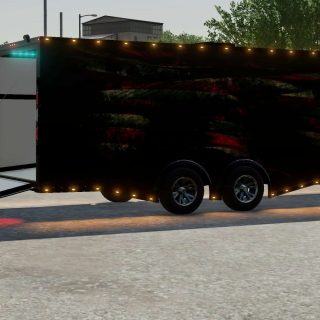 Enclosed Trailer v1.0.0.0 - FS25 / FS22 Mod