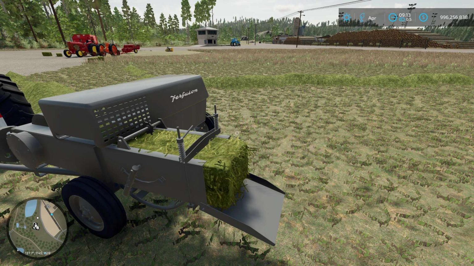 Ferguson F12 baler v1.0.0.0 - FS25 / FS22 Mod