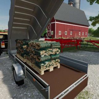 Firewood Production v1.0.0.0 - FS25 / FS22 Mod