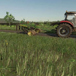 John Deere 2100 In-line 7 shank ripper v1.0.0.1 - FS25 / FS22 Mod