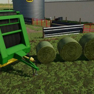 John Deere 435 535 Balers v1.0.0.0 - FS25 / FS22 Mod
