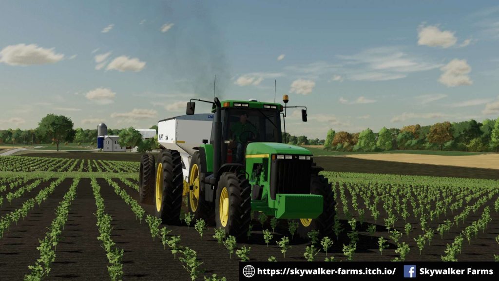 John Deere 8000/8010 US V1.0.0.0 - FS25 / FS22 Mod