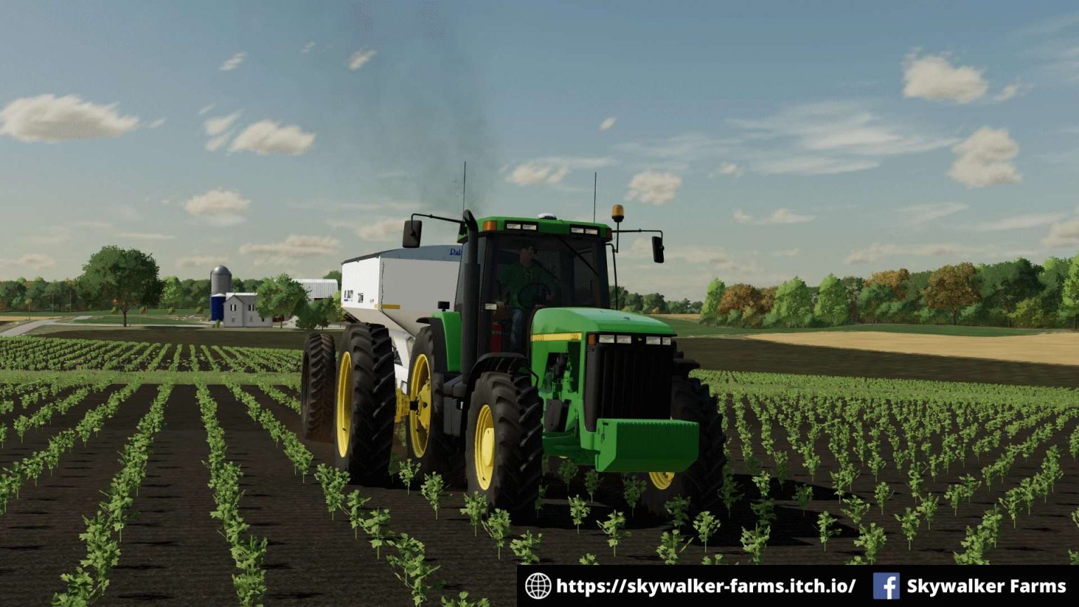 John Deere 8000/8010 US V1.0.0.0 - FS25 / FS22 Mod