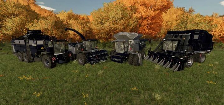 Cotton Harvester Unreal Mods | FS22 Mods | Farming Simulator 22 Mods