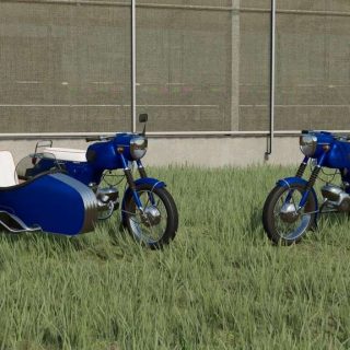 Lizard Motorcycle + SideCar v1.0.0.0 - FS25 / FS22 Mod