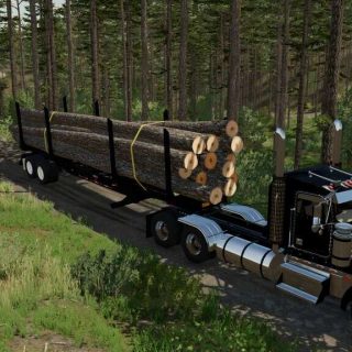 Pitts Log Trailer Pack v1.0.0.1 - FS25 / FS22 Mod