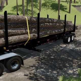 Pitts Log Trailer Pack v1.0.0.1 - FS25 / FS22 Mod