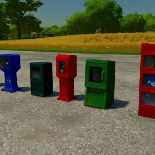 Placeable Decoratives Pack v1.0.5.0 - FS25 / FS22 Mod