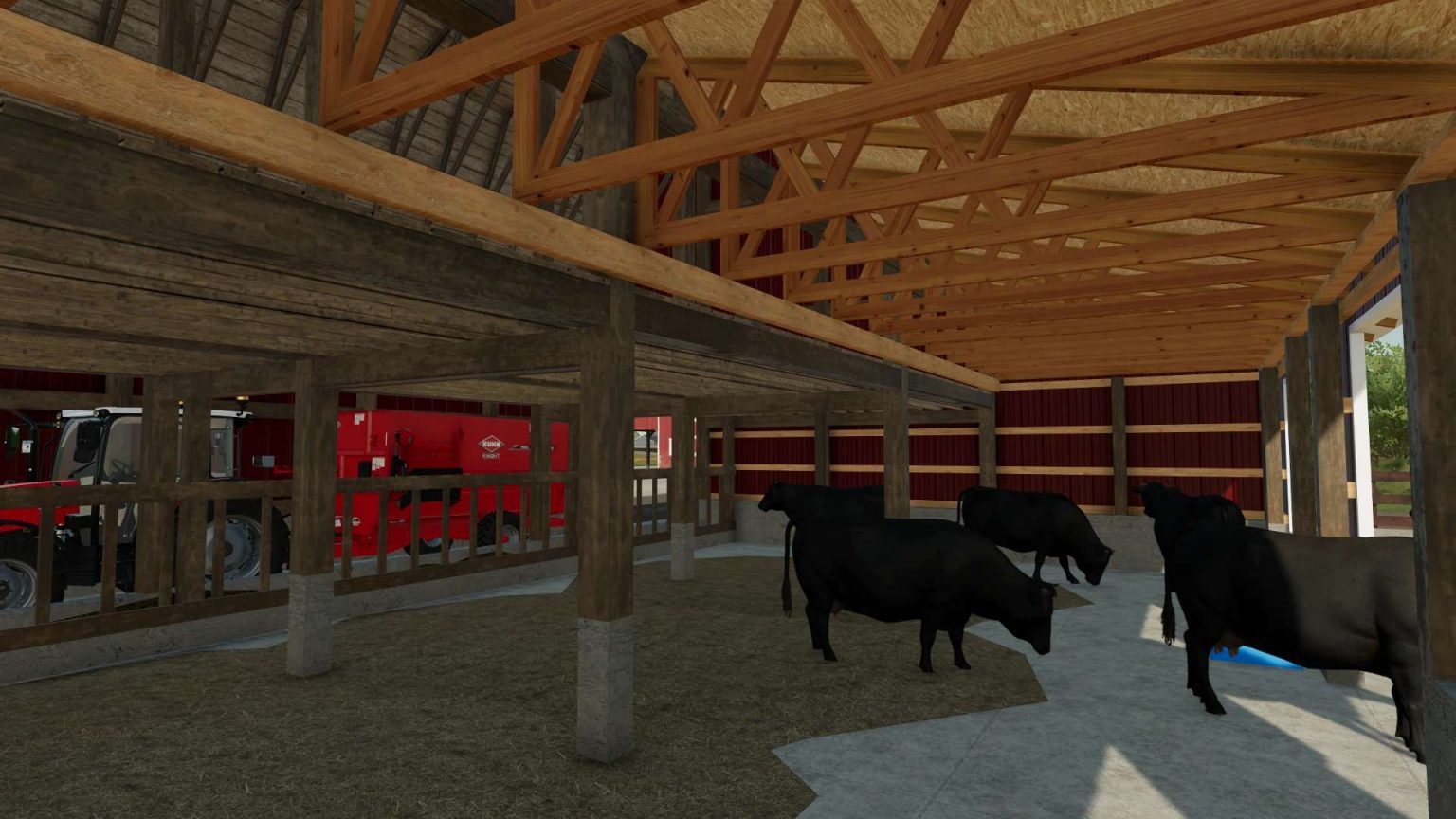 Steer/Heifer Barn v1.0.0.0 - FS25 / FS22 Mod