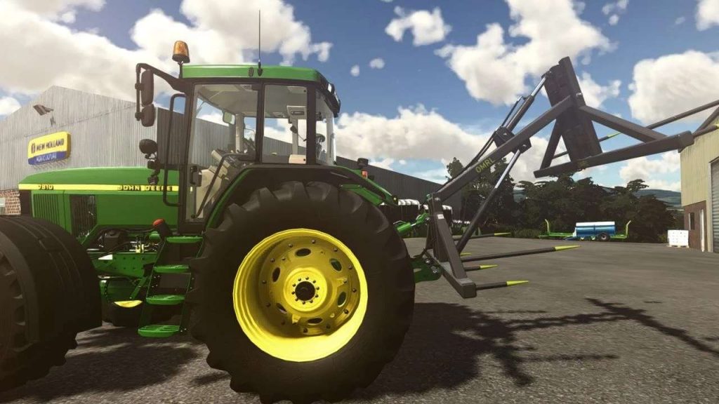 3 Point Hitch Bale Fork v1.0.0.1 - FS25 / FS22 Mod