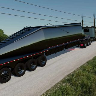 Beall Bullet Quad Axle Belly Dump v1.0.0.0 - FS25 / FS22 Mod