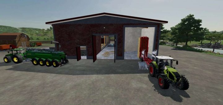 Big Pig Barn Mods | FS22 Mods | Farming Simulator 22 Mods