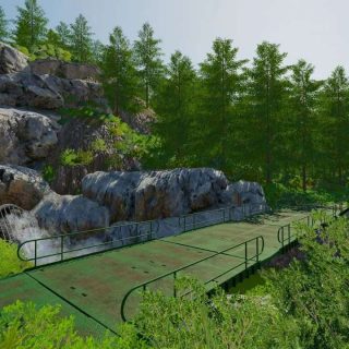 DEEP FOREST Map v1.0.0.0 - FS25 / FS22 Mod