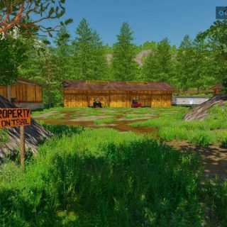 DEEP FOREST Map v1.0.0.0 - FS25 / FS22 Mod