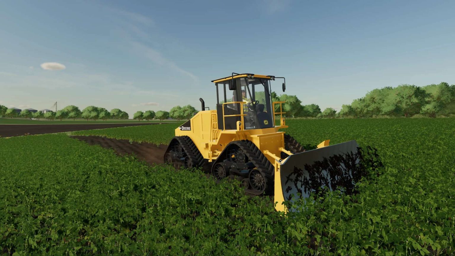 Deere 764 Speed Dozer w/ Plow Function v1.0.0.0 - FS25 / FS22 Mod