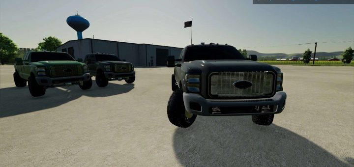Ford F250 Mods | FS22 Mods | Farming Simulator 22 Mods