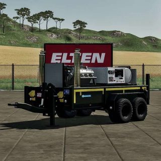 Homemade stationary engine V8 v1.0.0.0 - FS25 / FS22 Mod