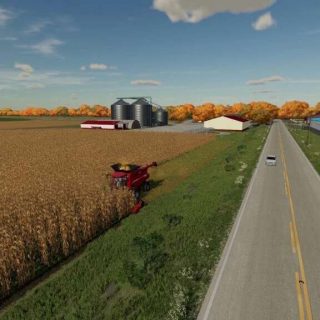 Iowa Plains View Map v1.0.0.7 - FS25 / FS22 Mod