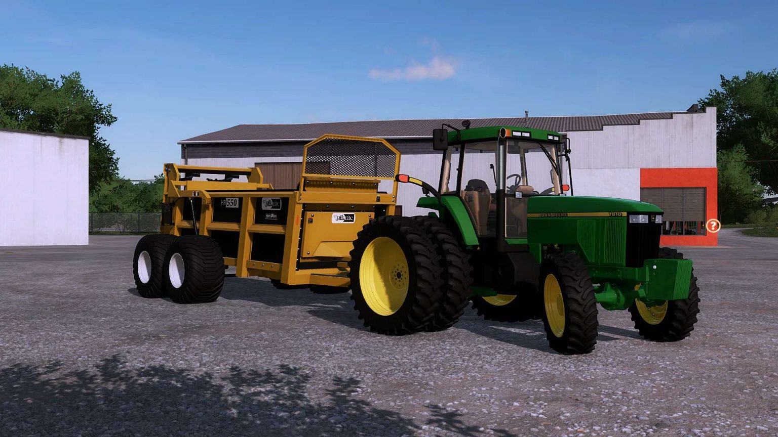 Pik Rite HR 550 spreader v1.0.0.0 - FS25 / FS22 Mod