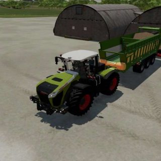 Reinforced Quonset Sheds For Woodchips v1.0.0.0 - FS25 / FS22 Mod