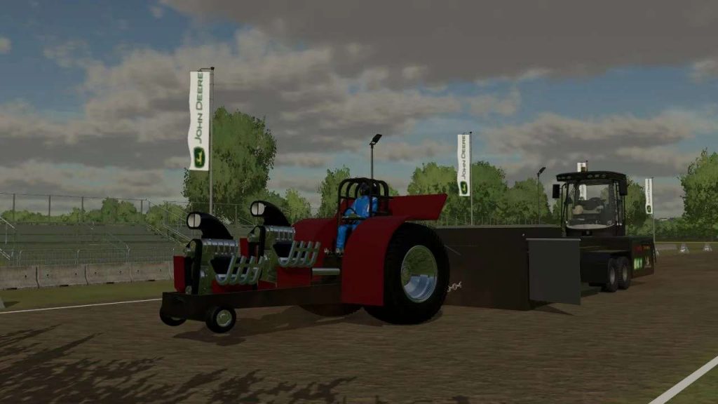 V8 Pulling Tractor Edited v1.0.0.0 - FS25 / FS22 Mod