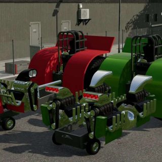 V8 Pulling Tractor Edited v1.0.0.0 - FS25 / FS22 Mod
