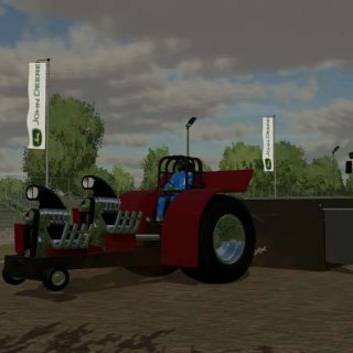 V8 Pulling Tractor Edited v1.0.0.0 - FS25 / FS22 Mod