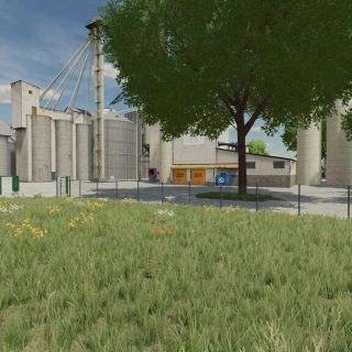 Big US Grain Mill v1.0.0.0 - FS25 / FS22 Mod