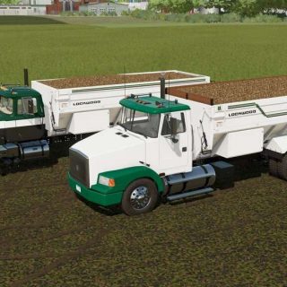 Bulk Truck Bed Pack v1.0.0.1 - FS25 / FS22 Mod