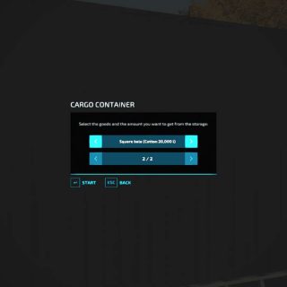 Cargo Container Object Storage V1.0.0.0 - FS25 / FS22 Mod