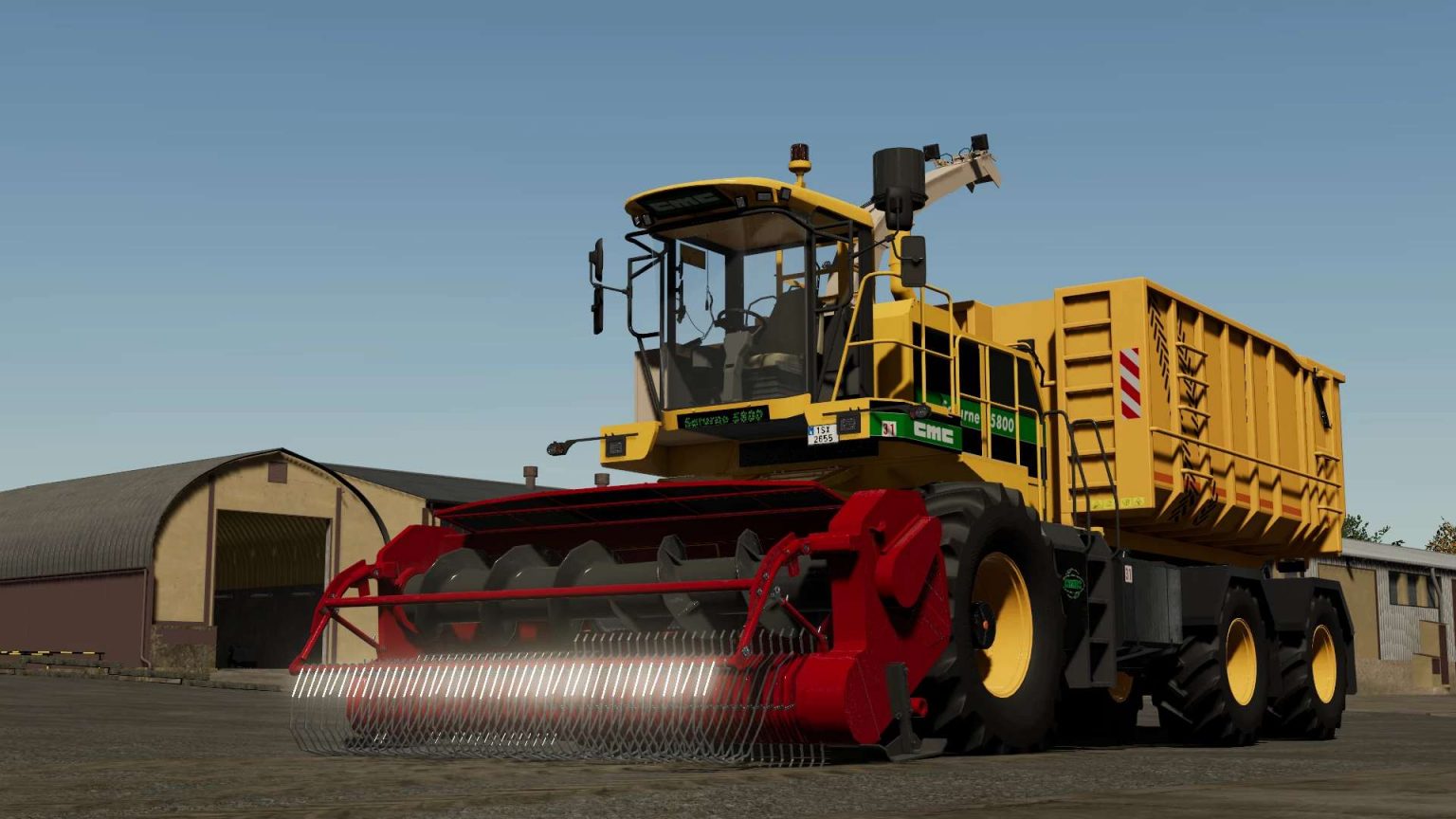 CMC SATURNE 5800 HOOK LIFT v1.0.0.0 - FS25 / FS22 Mod