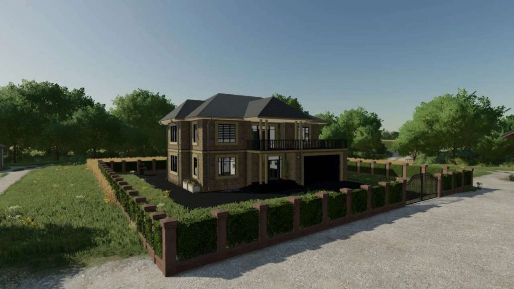 Detached house v1.1.0.0 - FS25 / FS22 Mod