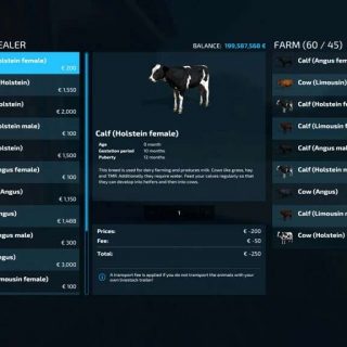 Enhanced Animal System v2.2.1.1 - FS25 / FS22 Mod