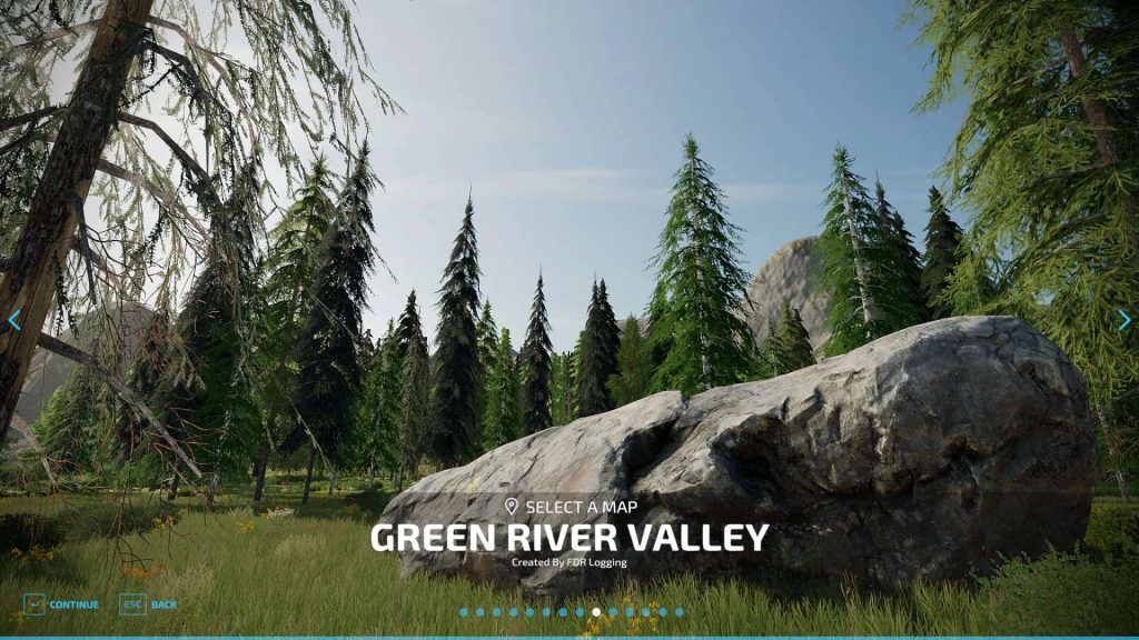 FDR Logging Maps v1.0.0.0 - FS25 / FS22 Mod