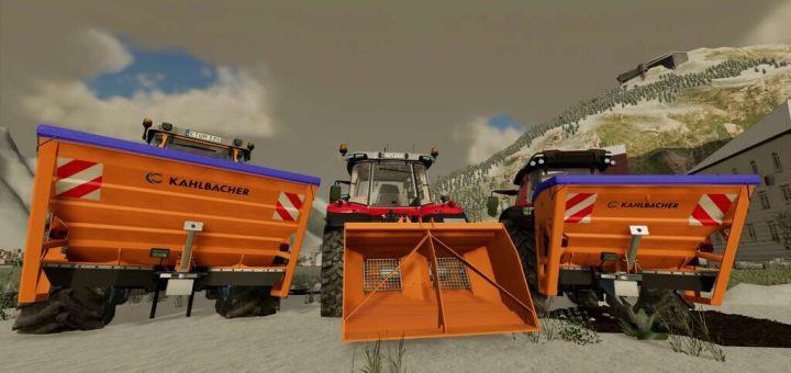 Kahlbacher Winter Equipment Mods | FS22 Mods | Farming Simulator 22 Mods