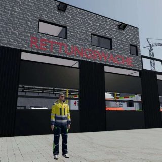 Lifeguard station v1.1.0.0 - FS25 / FS22 Mod