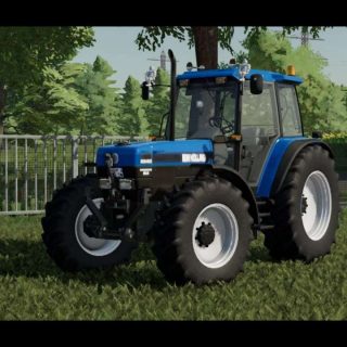 New Holland 8340 Edited v1.0.0.0 - FS25 / FS22 Mod