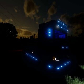 Scania Flatbed Edited v1.0.0.0 - FS25 / FS22 Mod