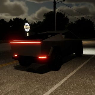 Tesla Cyber Truck v1.0.0.0 - FS25 / FS22 Mod