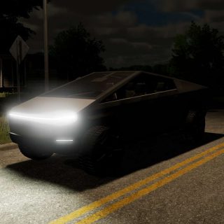 Tesla Cyber Truck v1.0.0.0 - FS25 / FS22 Mod