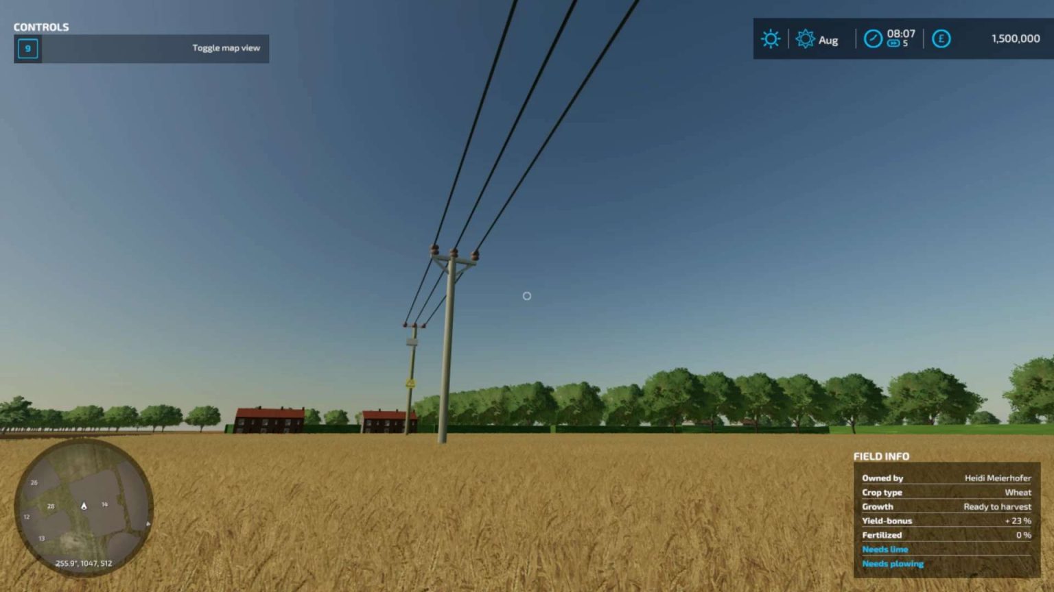 UK power poles prefab v1.0.0.0 - FS25 / FS22 Mod