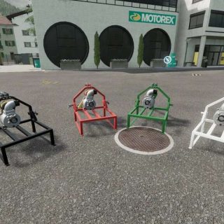 Water Pump With PTO Drive v1.0.0.0 - FS25 / FS22 Mod