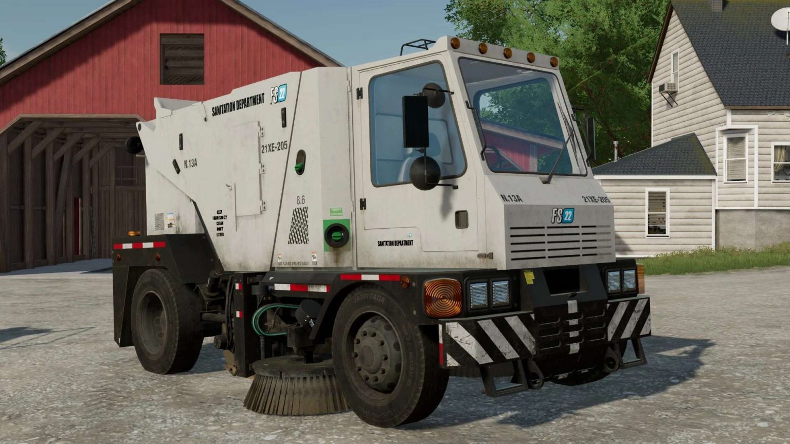21XE-205 Sweeper v1.0.0.0 - FS25 / FS22 Mod