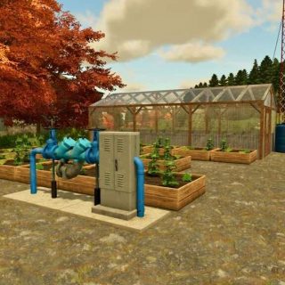 Automatic Water For Animals And Greenhouses v1.0.0.0 - FS25 / FS22 Mod