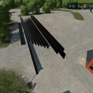 Bridge Girder Heavy Haul Loads v1.0.0.2 - FS25 / FS22 Mod