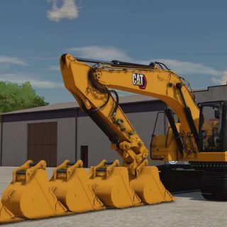 Caterpillar 335 Hydraulic Excavator v1.0.0.0 - FS25 / FS22 Mod