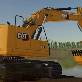 Caterpillar 335 Hydraulic Excavator v1.0.0.0 - FS25 / FS22 Mod